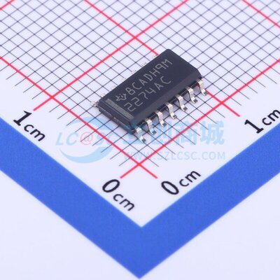 运算放大器 TLC2274ACDR SOIC-14 TI/德州 电子元件配单原装正品