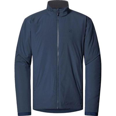 代购HAGLOFS男士保暖衣保暖防风透气软壳衣立领长袖户外夹克