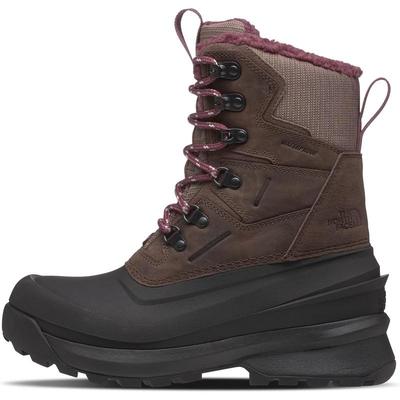 代购THE NORTH FACE北面女士雪地靴防水保暖防滑户外靴高筒系带