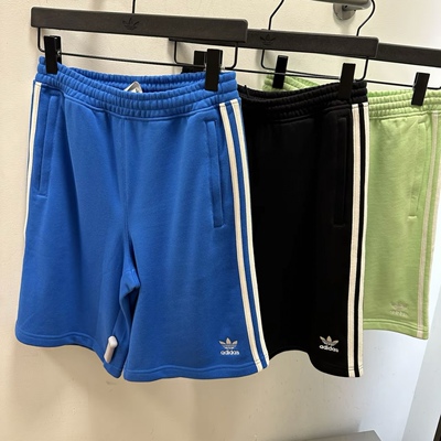 Adidas三叶草 ADICOLOR男女运动潮流短裤 IIR8013 IU2337 IM9426