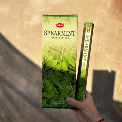 印度进口HEM薄荷 SPEARMINT ｜草本清新室内家用熏香学习提神线香