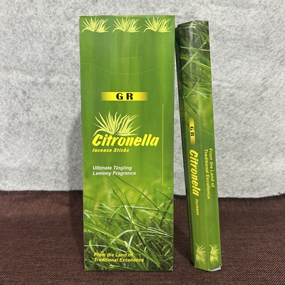 GR印度香线香香茅Citronella 原装进口手工熏香室内除味衣橱盖味