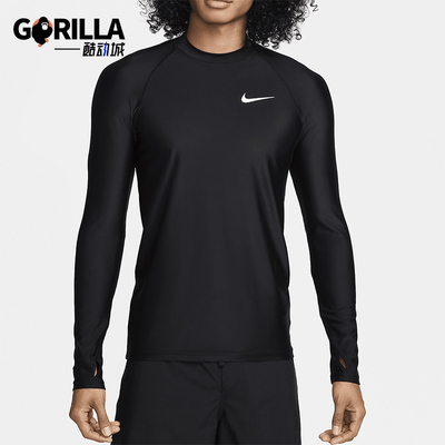 耐克男士防晒长袖冲浪衣
