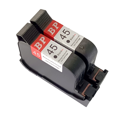 BP45A油性颜料黑色墨盒51645A适用于服装绘图仪唛架机喷码机BP45A