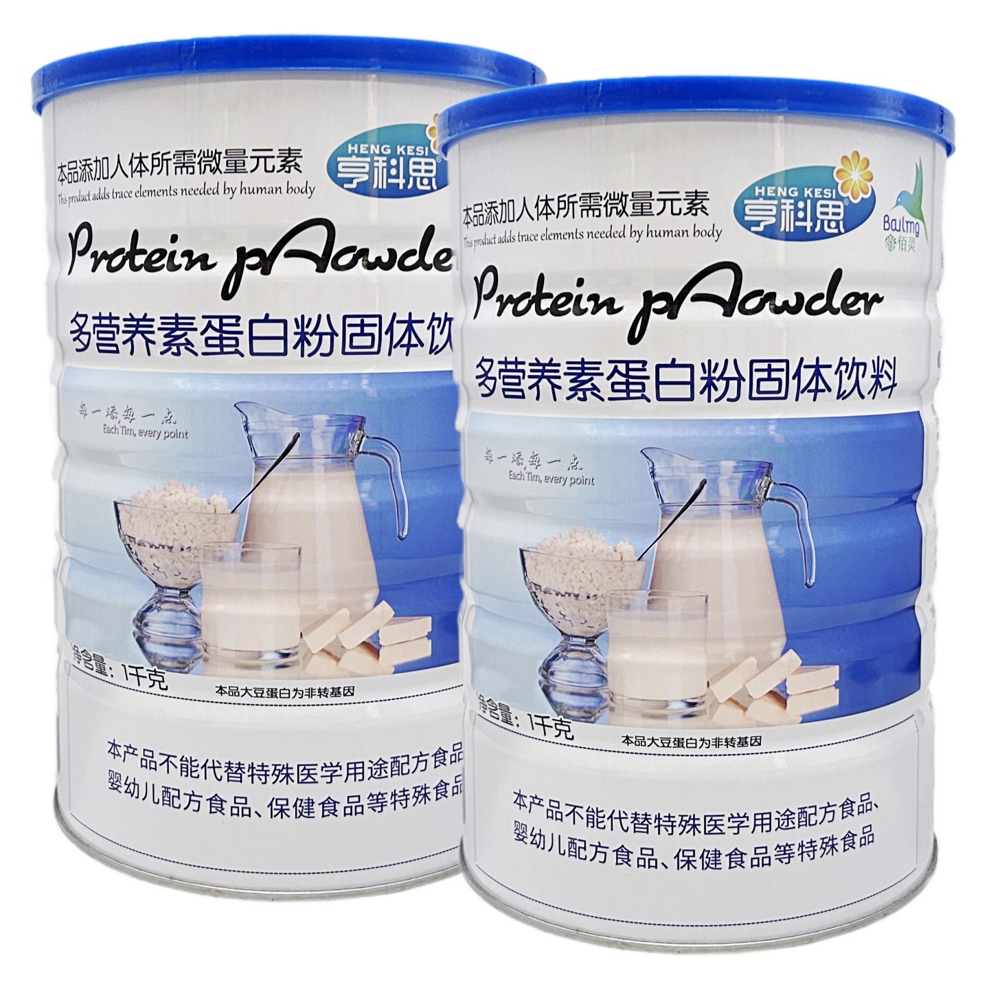 亨科思多营养素蛋白粉无蔗糖益生菌牛初乳蛋白粉正品1000g