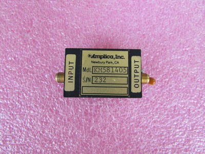 Amplica进口KM581405 4-19.5GHz 10dB 15dBm射频低噪声放大器