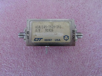 CTT ALN/45-7529-293 4.8-18.2GHz 25dB SMA 射频微波放大器