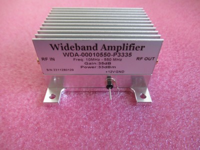 10-550MHz35dB2W宽带放大器