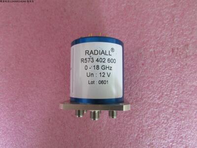 全新 R573402600  Radiall  SP6T 18GHz  SMA 12V 射频同轴开关