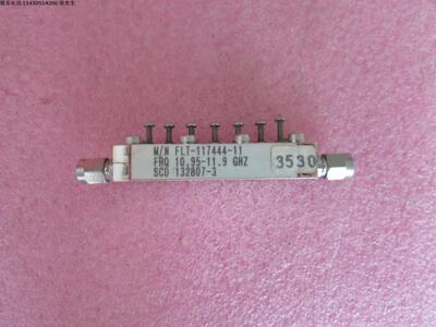 MITEQ FLT-117444-11  10.7-12GHz SMA 射频微波同轴带通滤波器