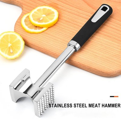 Meat Beat Checkered Tender Hammer Steak Tenderizer Hammer