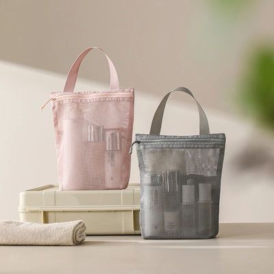 23x26cm Portable Toiletry Bag with Handy Handle Large Capaci