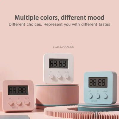 Kitchen Timer Digital Timer Manual Countdown Alarm Clock Mec
