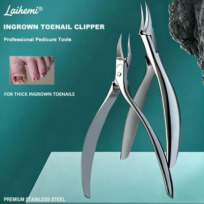 Professional Toenail Nippers, Sharp Stainless Steel Ingrown