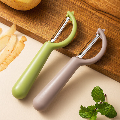 Skin scraper, peeling knife, stainless steel, fruit peeler