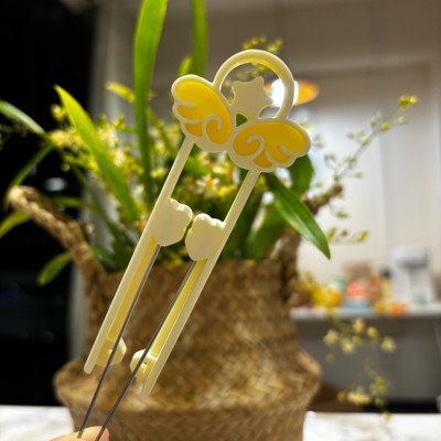 一条咸鱼授权正版星愿60省力双针镊子2.6MM拼豆肌无力拼豆工具