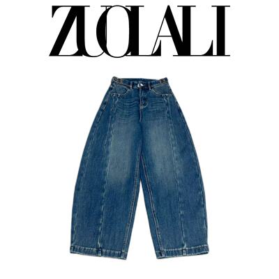 ZUOLALI/左拉励【万能神裤】解构系列-秋冬四面弹加厚高腰堆堆裤