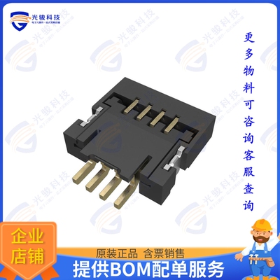 59453-041110EDHLF连接器 CONN FPC BOTTOM 4POS 0.5MM R/A