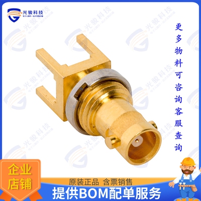 034-1126-12G 连接器HD-BNC STRAIGHT PCB JACK, SURFAC