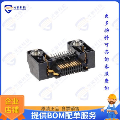 ERM8-010-01-L-D-RA-L-TR 连接器CONN HDR 20POS R/A SMD GOLD