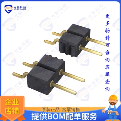 350-10-108-00-206101 连接器CONN HEADER SMD R/A 8POS 2.54MM