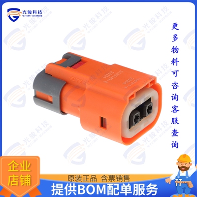 2103149-4 连接器PLUG, HVIL ONLY, KEY D, HVA280-2