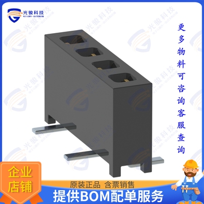 MMS-104-02-L-SV-TR 连接器CONN RCPT 4POS 0.079 GOLD SMD