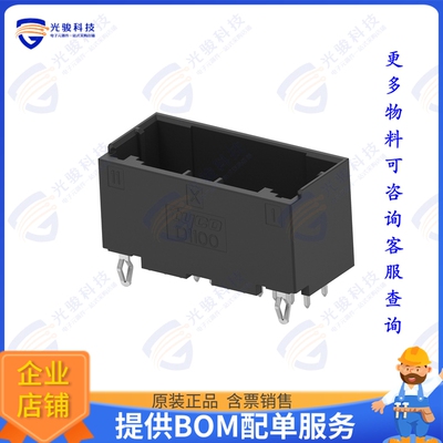 1-1871315-1 连接器D1100D HDR ASSY V 22PX BLACK PRE