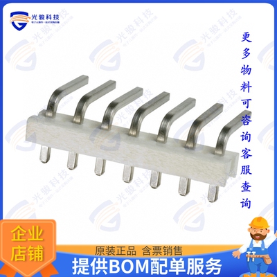640385-7 连接器CONN HEADER R/A 7POS 3.96MM