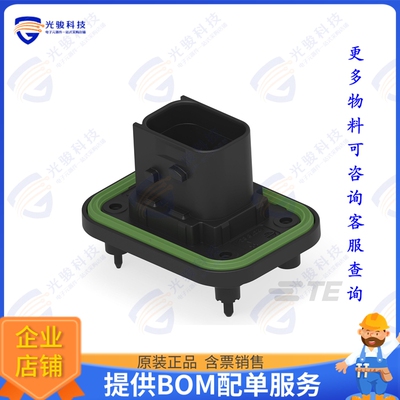 1-2378182-1 连接器8POS,TAB1.5X0.64,HDR ASSY,180DEG