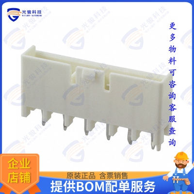 1376385-1 连接器CONN HEADER VERT 6POS 5MM