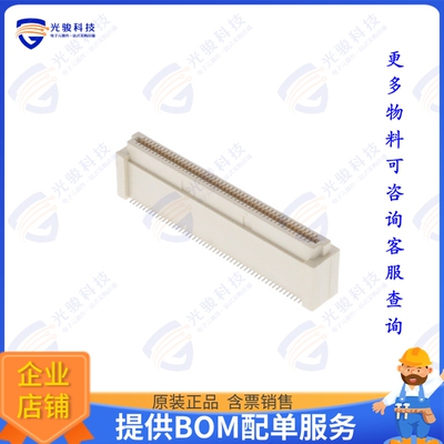 61082-103400LF 连接器CONN RCPT 100POS SMD GOLD