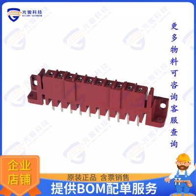 207613-6 连接器CONN HDR 10POS 0.197 TIN PCB
