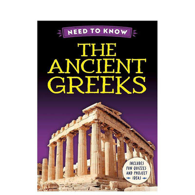 【预售】【备小知识】古希腊 【Need to Know】The Ancient Greeks 原版英文儿童绘本