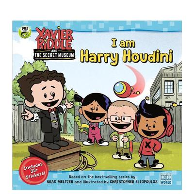 【预售】泽维尔·里德尔:哈利·胡迪尼 XaVIER RIDDLE: HaRRY HOUDINI 原版英文儿童绘本图书