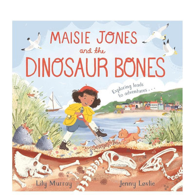 【现货】梅西·琼斯与恐龙骨头 Maisie Jones and the Dinosaur Bones 原版英文儿童绘本图书