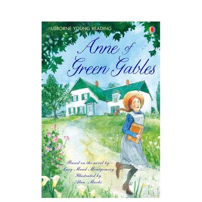 【预售】【Usborne分级阅读3】绿山墙的安妮 Anne of Green Gables 英文原版儿童英语启蒙绘本进口图书分级阅读读物桥梁书