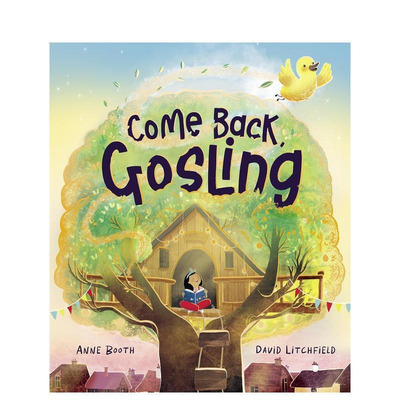 【现货】回来吧，小鹅 入围2026卡内基插画奖 Come Back， Gosling 英文儿童插画故事绘本 进口童书David Litchfield