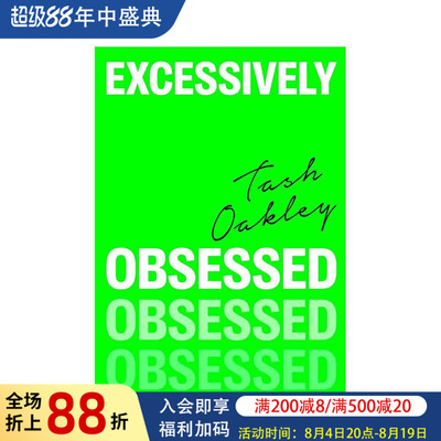【预售】热爱：创业手册 Excessively Obsessed 原版英文商业行销图书