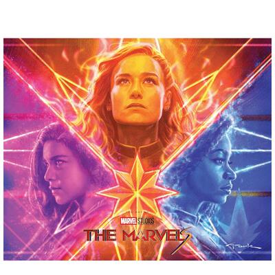 【预售】漫威影业:电影艺术 Marvel Studios' The Marvels:The Art Of The Movie 英文原版艺术设定集影视周边书籍惊奇队长