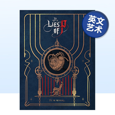 【预售】黑马漫画 匹诺曹的谎言游戏设定集 The Art of Lies of P 英文漫画书原版进口图书美漫书籍 NEOWIZ