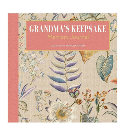 【预售】奶奶的传家记忆手账 Grandma’s Keepsake Memory Journal 原版笔记本Notebook