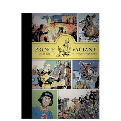 【预售】漫画 英勇王子 卷27：1989 - 1990 Prince Valiant Vol.27: 1989 - 1990 英文漫画书原版进口美漫漫画书籍