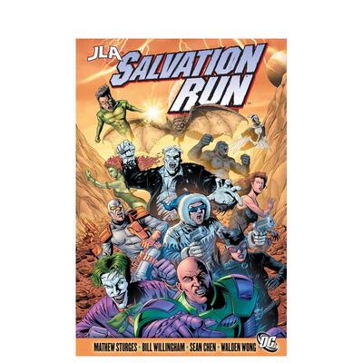 【预售】DC漫画 正义联盟：救赎之路(新版) JLA: Salvation Run (New Edition) 英文漫画书原版进口美漫漫画书籍