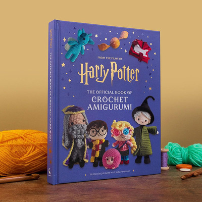 【现货】哈利波特：钩针编织官方书籍 Harry Potter:The Official Book of Crochet Amigurumi 英文原版手工制作钩针图案书籍周边