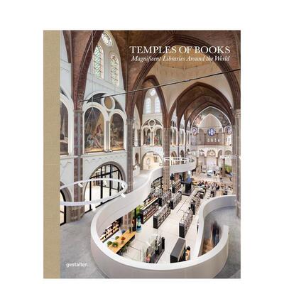 【现货】书籍的殿堂:世界各地宏伟的图书馆 Temples of Books : Magnificent Libraries Around the World 原版英文建筑设计
