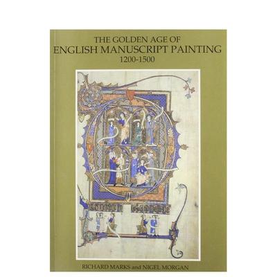 【预售】英国手稿绘画的黄金时代 Golden Age of English Manuscript Painting 原版英文艺术画册画集图书书籍