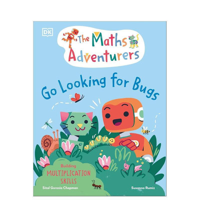 【现货】【数学冒险家】昆虫搜寻大作战 【The Math Adventurers】Go Looking for Bugs 原版英文儿童绘本图书书籍