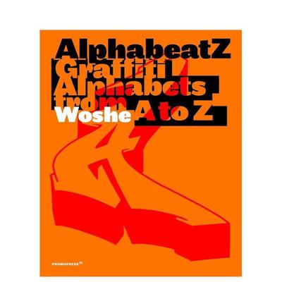 【预售】字母节奏：从A到Z的涂鸦字母 Alphabeatz. Tagging Alphabets from A to Z 原版英文字体图案标志设计图书