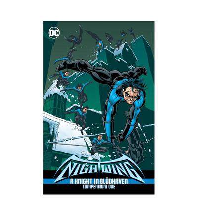 【预售】DC漫画 夜翼：布鲁德黑文的骑士纲要第一册 Nightwing 英文漫画书原版进口图书 平装美漫书籍Dixon